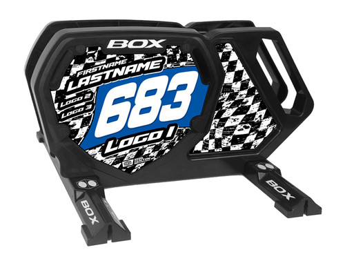 Checkers - Box Components Bike Stand | SealCustomBmxPlates