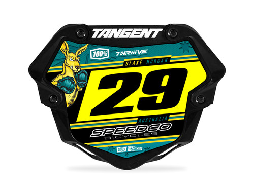 Boxing Kangaroo - Tangent Ventril3D BMX Plate | SealCustomBmxPlates