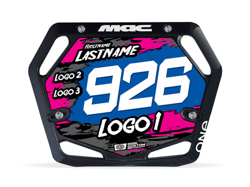 Strike - Mac Components Plate | SealCustomBmxPlates