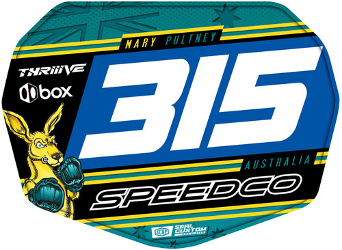 Boxing Kangaroo - Seal Classic Custom Plate | SealCustomBmxPlates