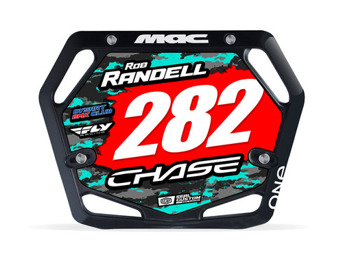 Camo Colour - Mac Components Plate | SealCustomBmxPlates