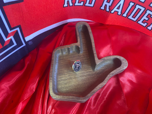 Texas Tech University Guns Up Tray | Homestead By Hand