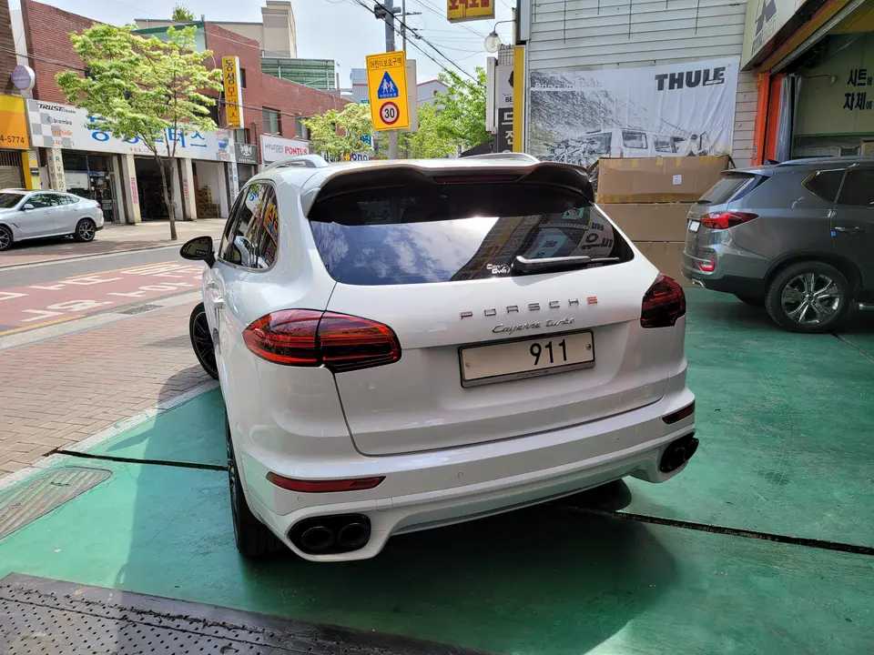 Cayenne 958.1 to 958.1 Rear Complete kit | Porwheelskits