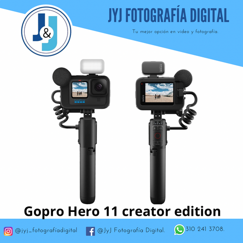 Cámara Gopro Hero 11 kit Edición Especial | J&J Fotografia Digi