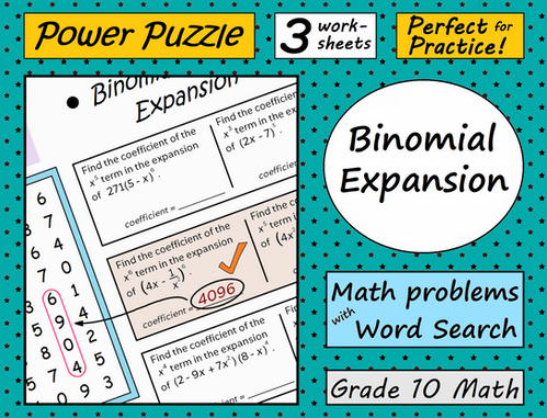 Binomial Expansion, Math (Grade 10) | Power Puzzle