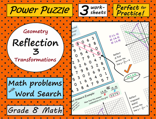 Reflection 3 - Graphing, Math (Grade 8) | Power Puzzle