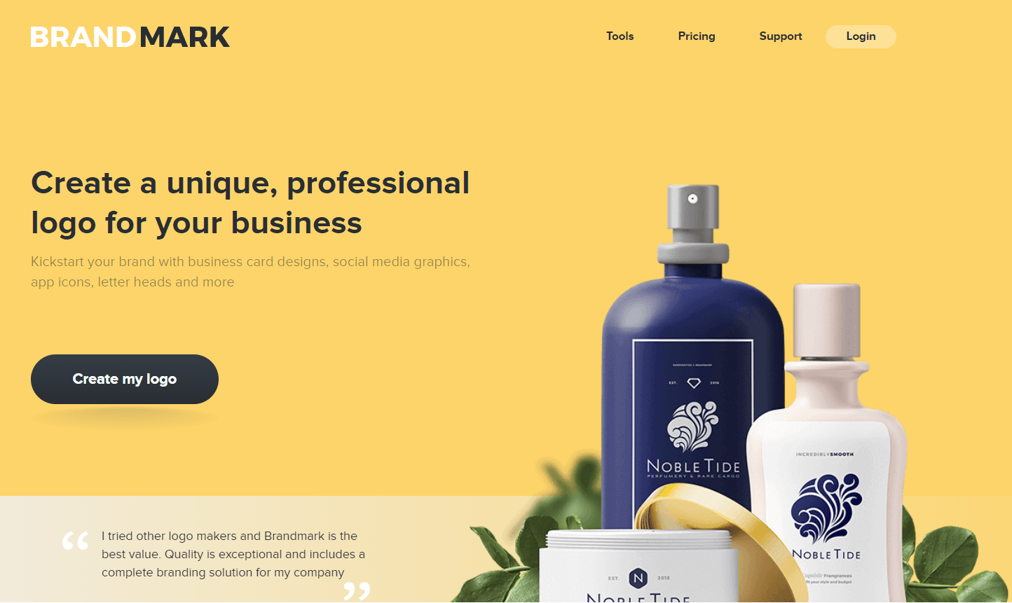 Brandmark | Cutting-Edge AI Logo Creation & All-In-One Branding Solution