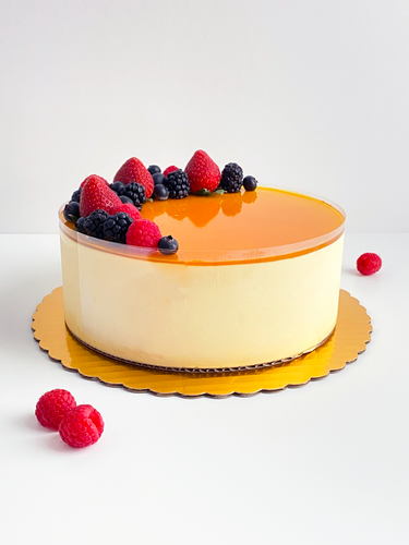 Passion Fruit Mousse Cake | Passiflora