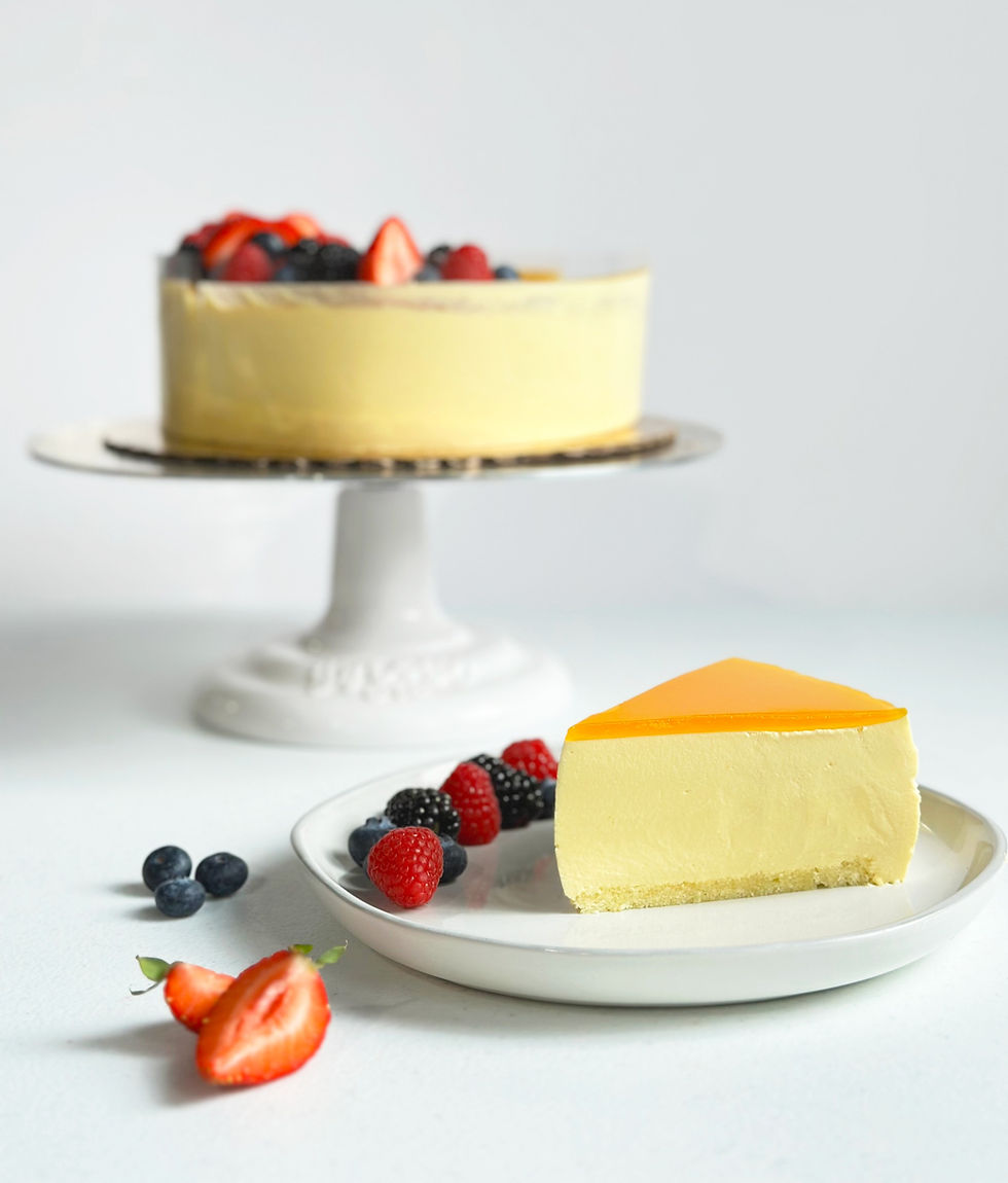 Passion Fruit Mousse Cake (8") | Passiflora