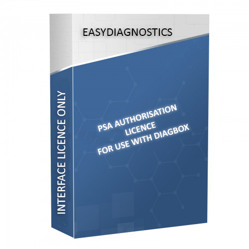 PSA Vehicles Licence | EasyDiagnostics