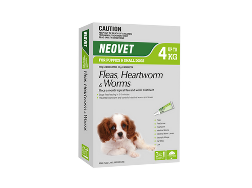 NEOVET for Puppies & Small Dogs (Up to 4kg) | Furry Pawfect