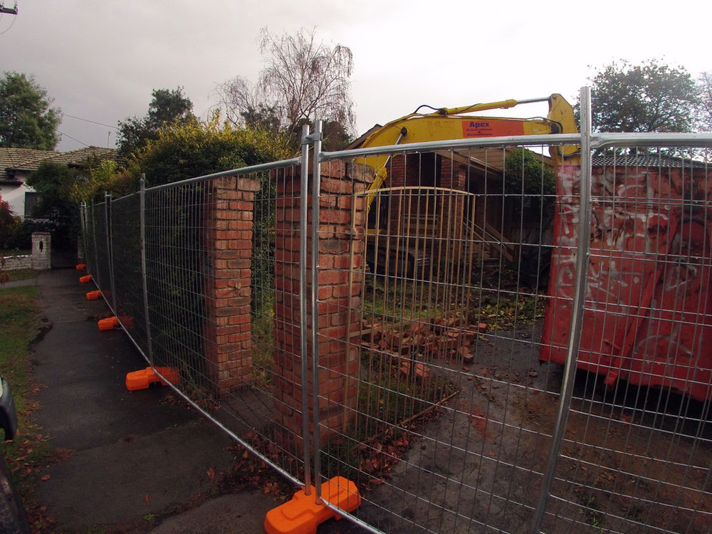 Temporary Fencing For Demolition