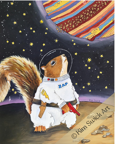 The Adventures of Corporal Zap | Kim Swick Art