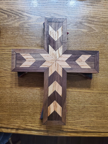 Cross - walnut frame | Edawg's Custom