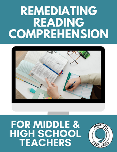 Remediating Reading Comprehension Guide | Bre Ryan