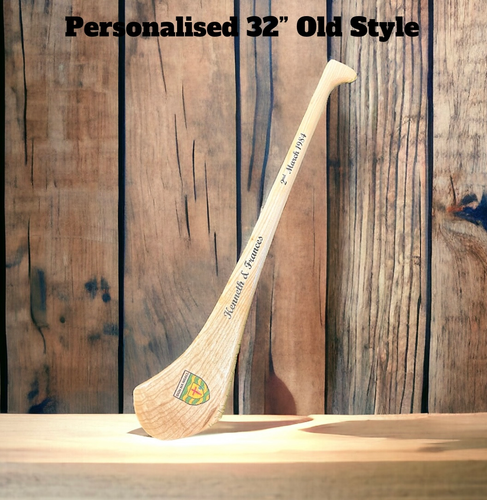 Personalised Old Style Hurley | A.M Hurleys & Sports