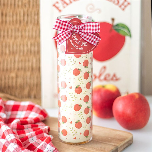 BOUGIE TUBULAIRE APPLE PIE - Tarte aux pommes | Mystichope Shop