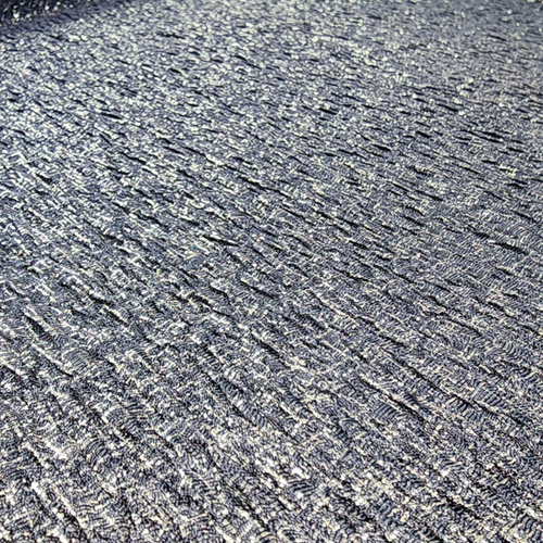 METALLIC CRUSHED KNITTED FABRIC | Tienda de las Telas