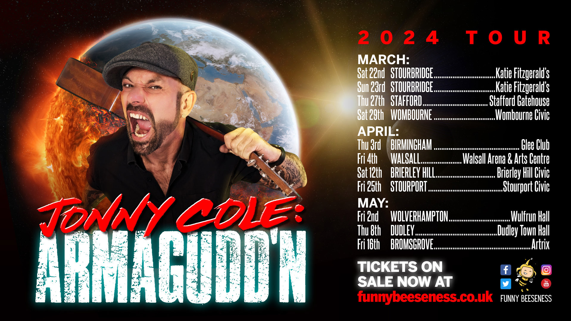 Jonny Cole On Tour: Armagudd'n