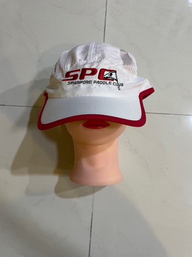 SPC White Race Cap | SG Paddle Club