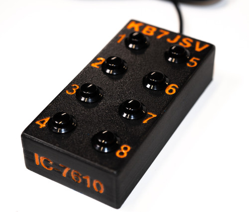 CUSTOM IC-7610 Keypad | Ham Homestead