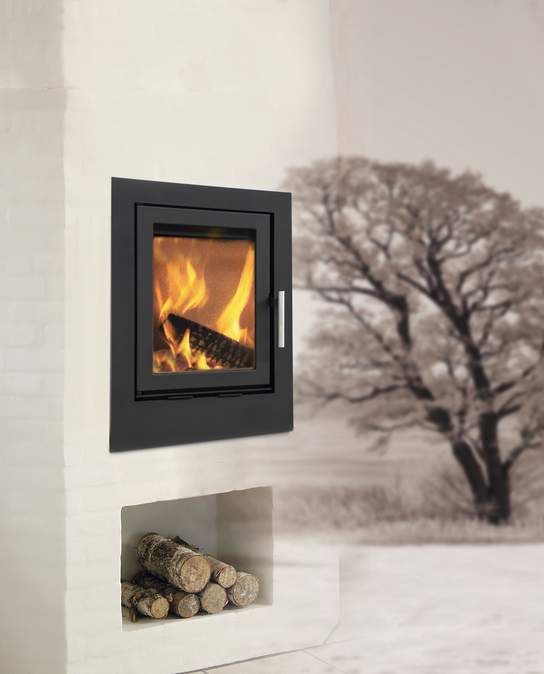Pevex Stoves - Products | Heta | Scan-Line Insets | 550 Inset