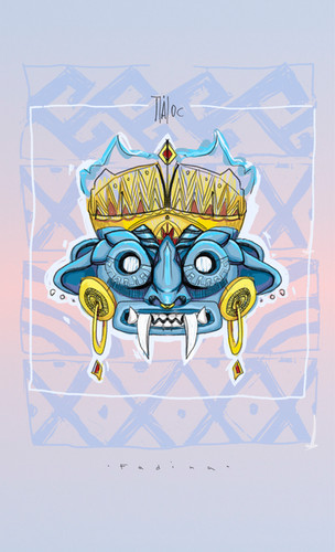 Poster Tlaloc | Kati Fadina | Art
