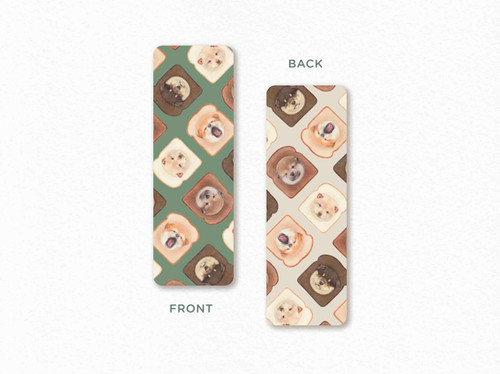 Shiba Inu Toast Chart Bookmark | Shiso Paper