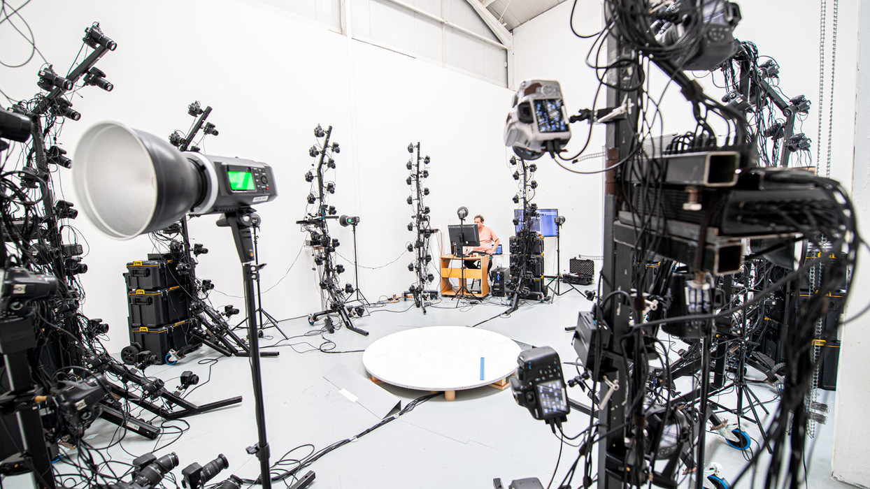 Photogrammetry 3D Volumetric Capture