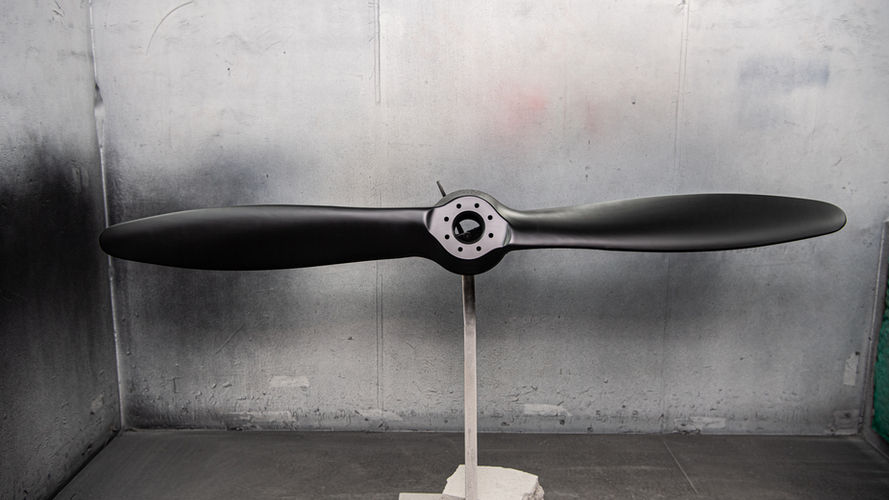 CNC Propeller Manufacturing, Hercuthane Polyurethane Leading Edge ...