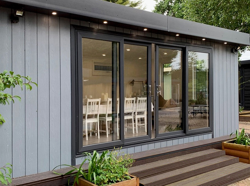 Marley Board Garden Rooms | Cotswold Cabins