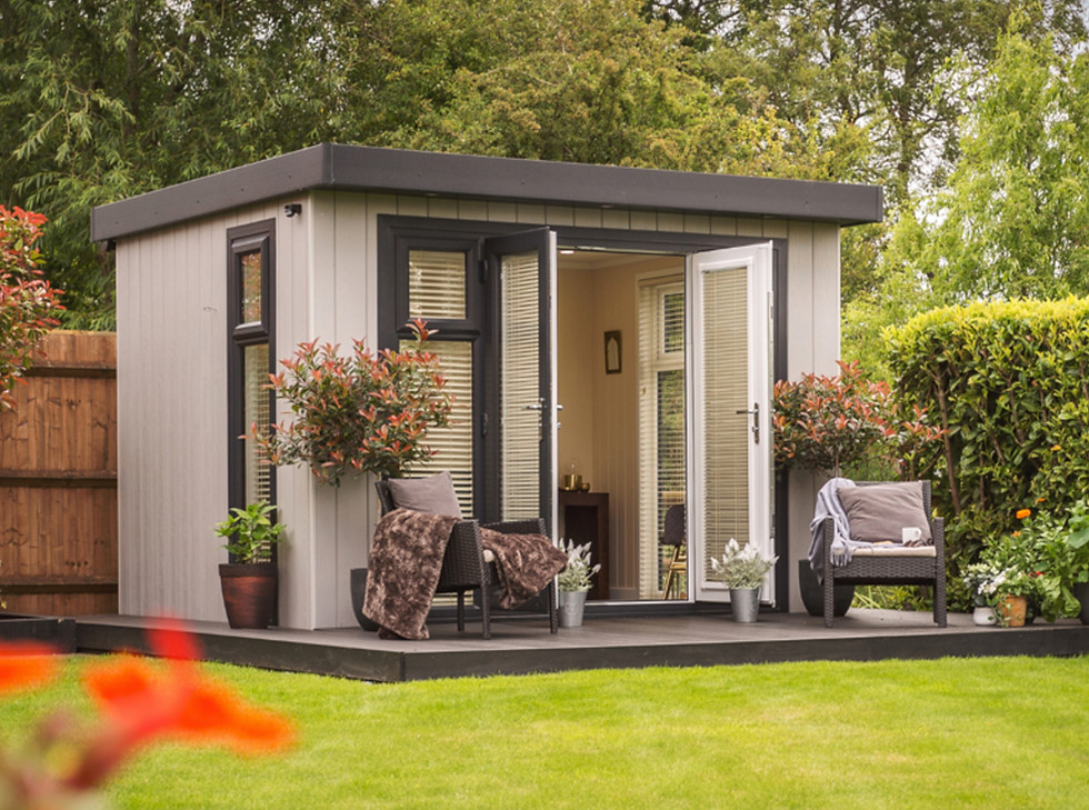 Marley Board Garden Rooms | Cotswold Cabins
