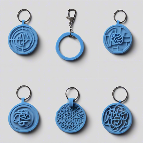 Personalized 3D Printed Keychain | Spencorpllc
