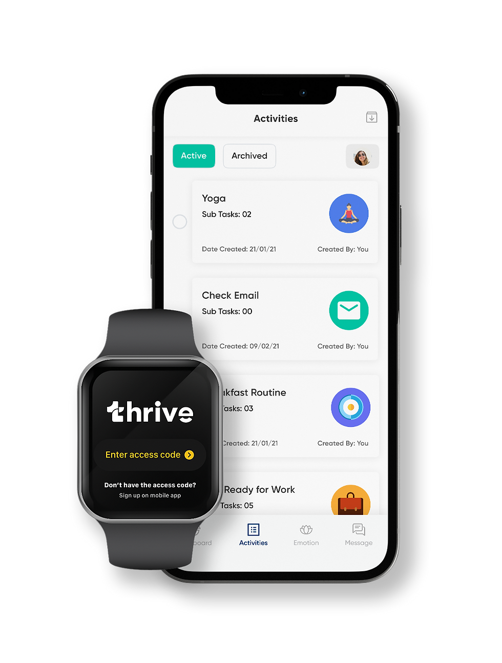 HOME | Thrive Visual Planning App