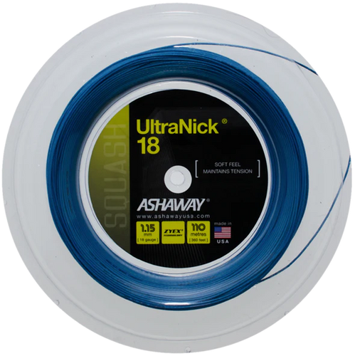 Ashaway Ultra Nick 18 Squash String [110m] | Racquets Pro Shop