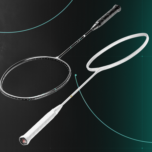 Kawasaki Transverse Galaxy Badminton Racquet (Strung,White) | Racquets ...