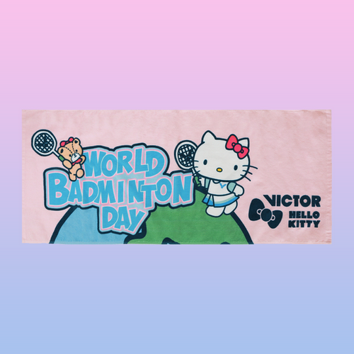 Victor x Hello Kitty World Badminton Day Towel TW-KT302 I (Pink ...