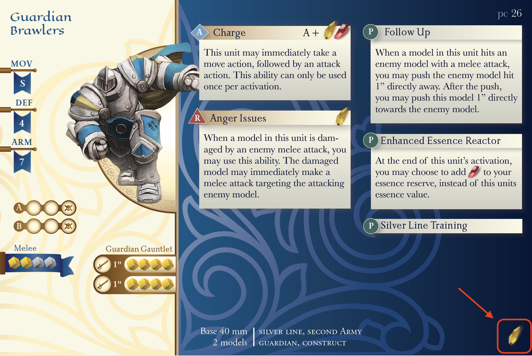 Rules focus: Essence - the source of all magic