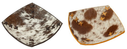 Cowhide Trinket Tray | Country Charm String