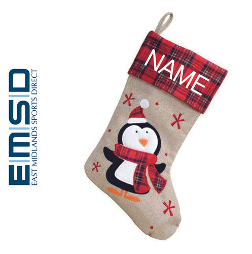 TARTAN PENGUIN STOCKING | EMSD Ltd