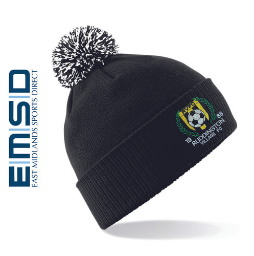 RUDDINGTON VILLAGE FC POM POM HAT | EMSD Ltd