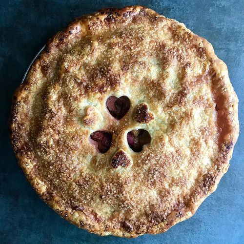 Rhubarb Pie (April) | Ohio Pies