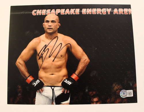 BJ Penn Signed 8x10 Stance Photo | amcmemorabilia