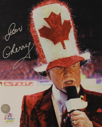 Don Cherry Signed 8x10 Canada Photo | amcmemorabilia