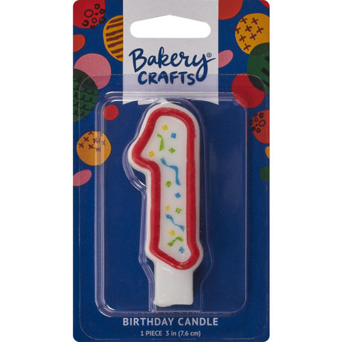 Party Red Number Candles | Party World
