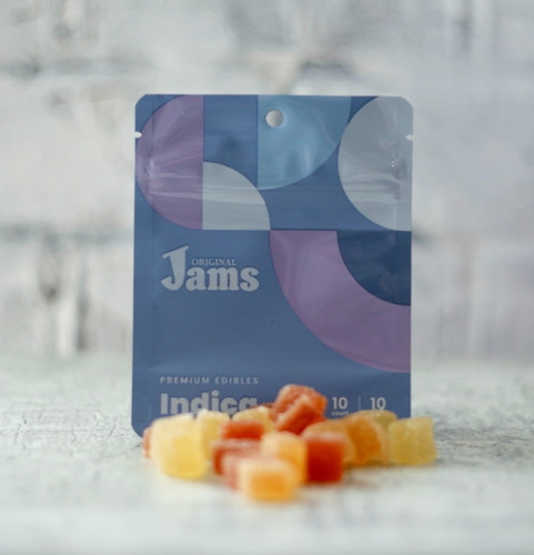 Jams - Indica (blue) THC Edibles 10MG/10pieces | NOBLE LABS