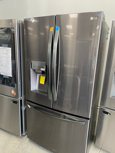 22 cu. ft. Smart wi-fi Enabled French Door Counter-Depth Refrigerator ...