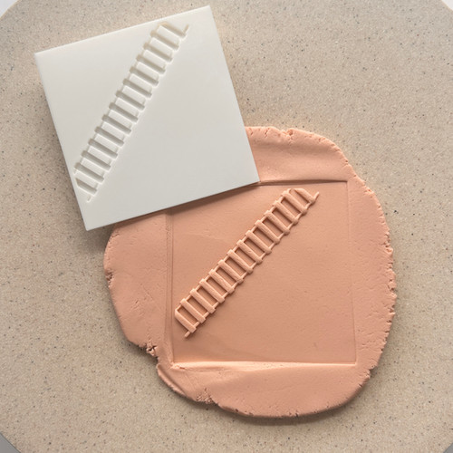 Train Track Plate - Cookie Cutter & Fondant Stamp | The Cookie Press