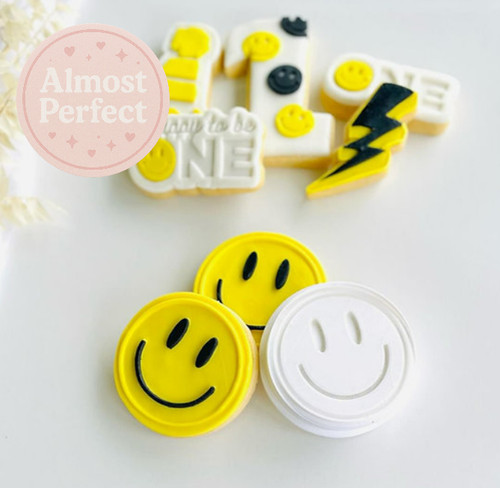 Almost Perfect - Smiley Face - Fondant Stamp & Cookie Cutter | The ...