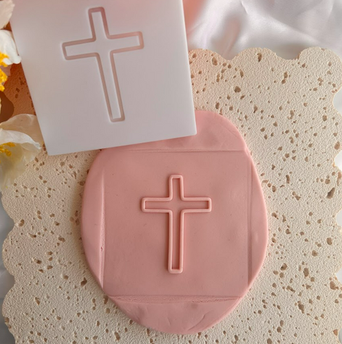 Cross - Fondant Stamp | The Cookie Press